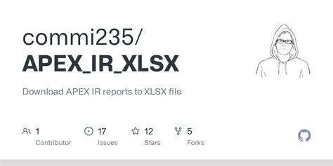 APEX IR XLSX Install Full Sql At Master Commi235 APEX IR XLSX GitHub