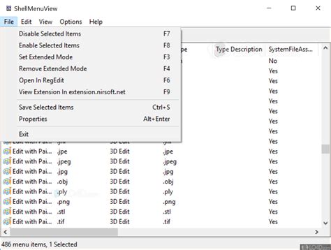 shellmenuview download