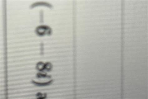 Solved 6 8i Chegg Com