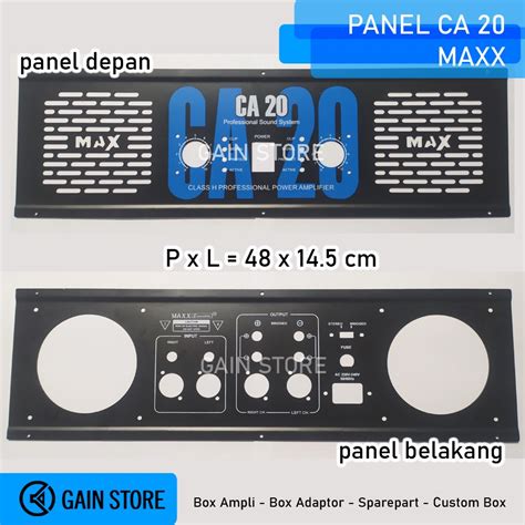 Jual Plat Panel CA Depan Belakang TEBAL Shopee Indonesia
