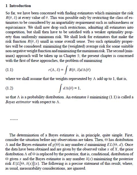 On The Bayesian Setup In Inference Cross Validated