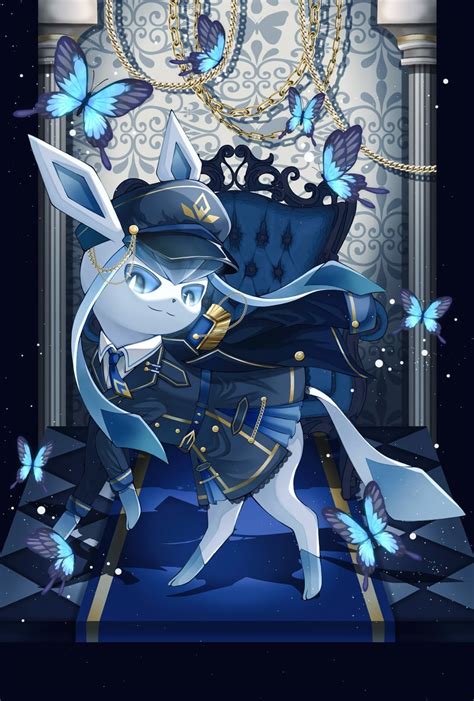 Glaceon Pokemon Drawn By Hinona Danbooru