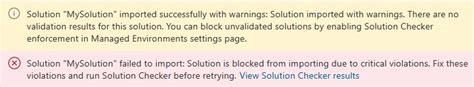 solution checker enforcement in managed environments microsoft power