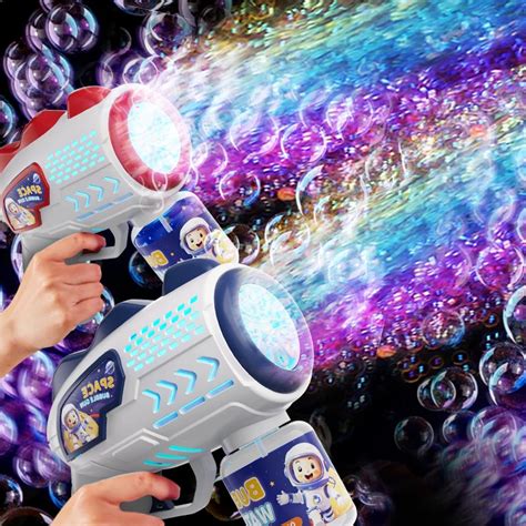 Astronaut Electric Bubble Gun Play As You Grow