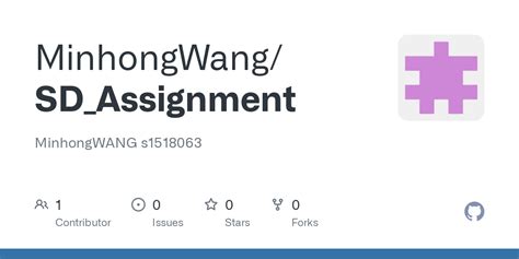 Github Minhongwangsdassignment Minhongwang S1518063