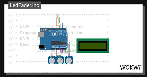 LED Fader 1 Wokwi ESP32 STM32 Arduino Simulator
