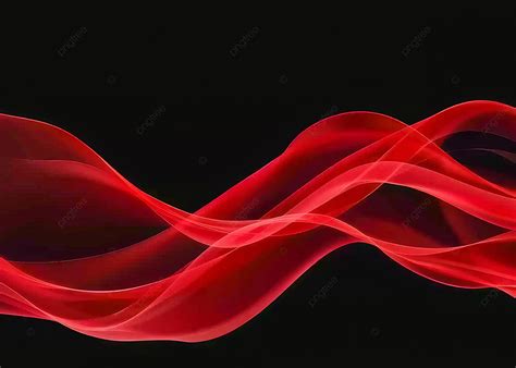 검은 배경에 파도를 형성하는 빨간색 선 붉은 파도 추상 미술 검은 배경 배경 일러스트 및 사진 무료 다운로드 Pngtree