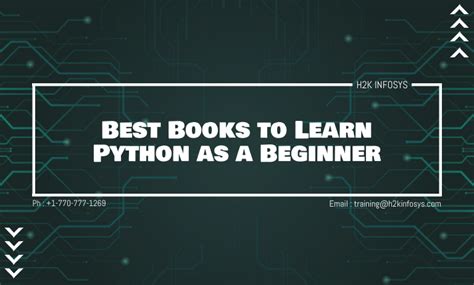 Best Books To Learn Python As A Beginner H2k Infosys Blog