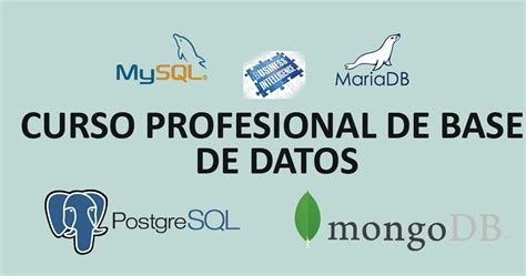 Info Mundo Curso Profesional De Bases De Datos