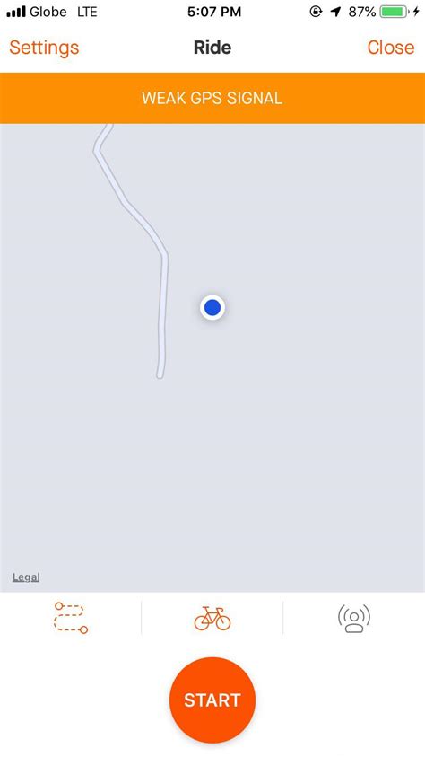 Help Stuck On “weak Gps Signal” Cant Record My Bike Rides 😭 Rstrava