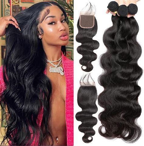 Body Wave Ponytail Extension Human Hair Wrap Around Magic