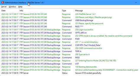 FTP Test Connection Fail When Folder Has Many Files Support Duplicati