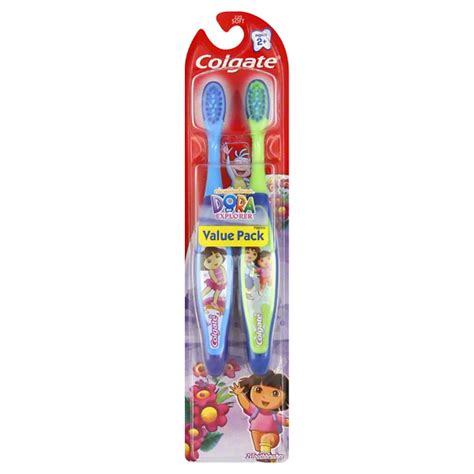 Colgate Dora The Explorer Toothbrush Compact Head Extra Soft Shop Oral Hygiene At H E B
