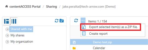Contentaccess Portal 103 Sharing Tasks 01 Tech Arrow Documentation