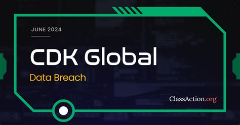 Cdk Global Data Breach Lawsuit Investigation