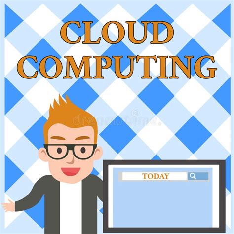 conceptual hand writing showing cloud computing business photo text