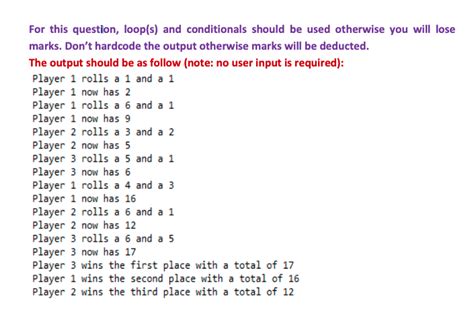 Write A Program In Java That Simulates A Game Of