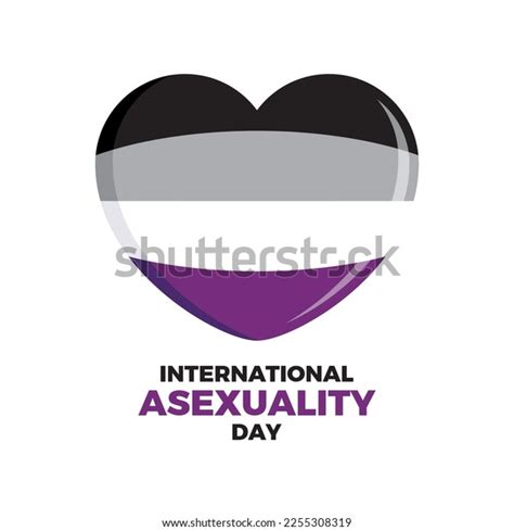 International Asexuality Day Vector Asexual Pride Stock Vector Royalty