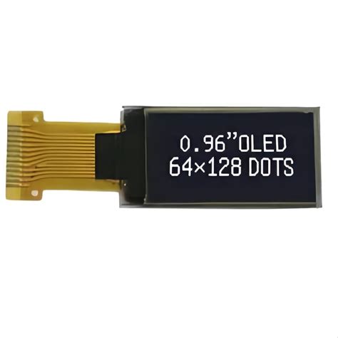 0 96 Inch Monochrome Oled Module Micro Resolution 64x128 Oled Display China Oled Display And