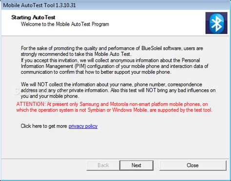 Mobile Autotest Tool Download Softpedia