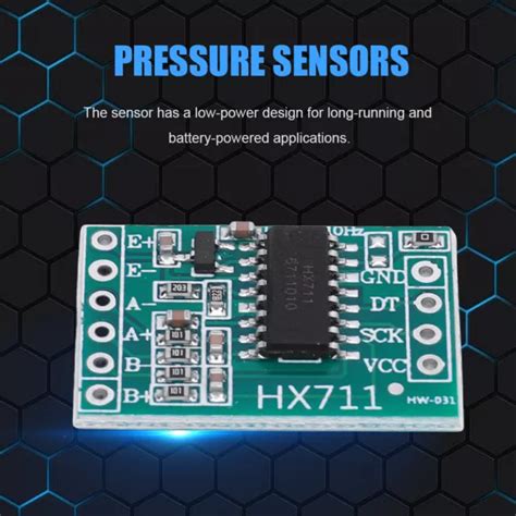 Au Hx711 Pressure Sensors Microcontrollers 24 Bit Precision Load Cell A