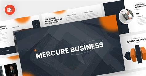 Mercure Шаблон бизнес Powerpoint Шаблоны презентаций Включая бизнес и агентство Envato