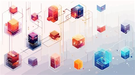 Dynamic Abstract Background With Isometric Lines In Vector Illustration Premium Ai Generated