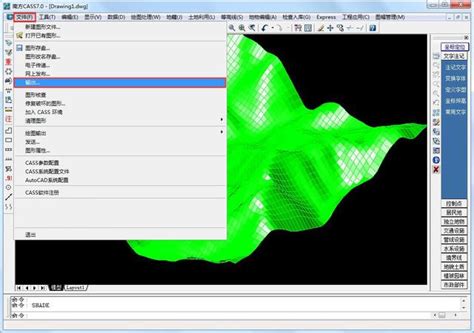 如何使用南方cass将dat生成三维模型 使用勘测数据生成3d地图模型 csdn博客