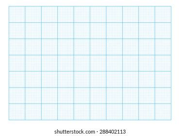 Graph Paper Background Vector Illustration Stock Vector Royalty Free