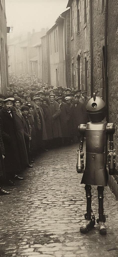 Early 1900s Robot Generations R Midjourney