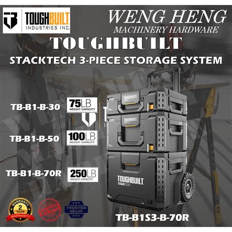 Toughbuilt Stacktech Modular Tool Box System Tb B1 B 70r Tb B1 B 50