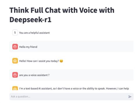 Crafting A Voice Enabled Ai Chatbot With A Ai Personality A Step By