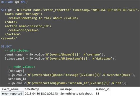 Query Data From Extended Events In Sql Server Sql Server Sql Server