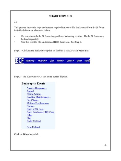 11 submit 121 form pdf