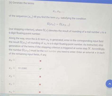 Solved Babylonian Method All Numerical Answers Should Be Chegg