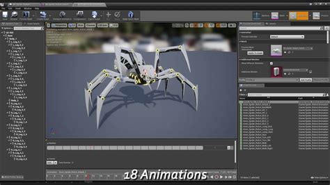 Spider Robot 3d Model By Alesskkyy