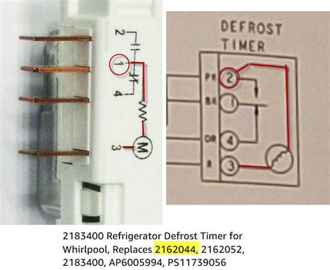Whirlpool Defrost Timer Wiring Diagram