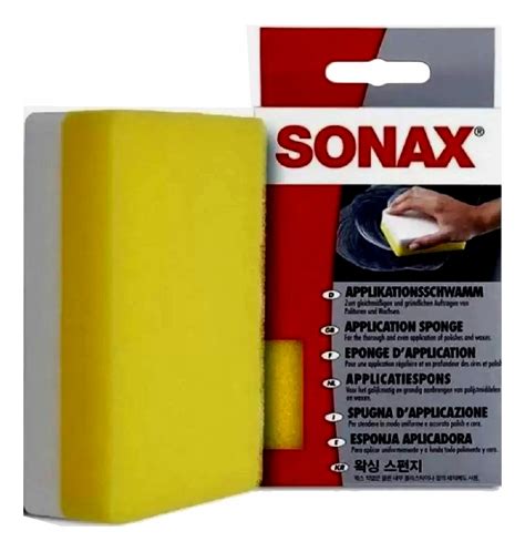 Esponja Aplicadora Multisuperficies Sonax Renovador Cera 5990