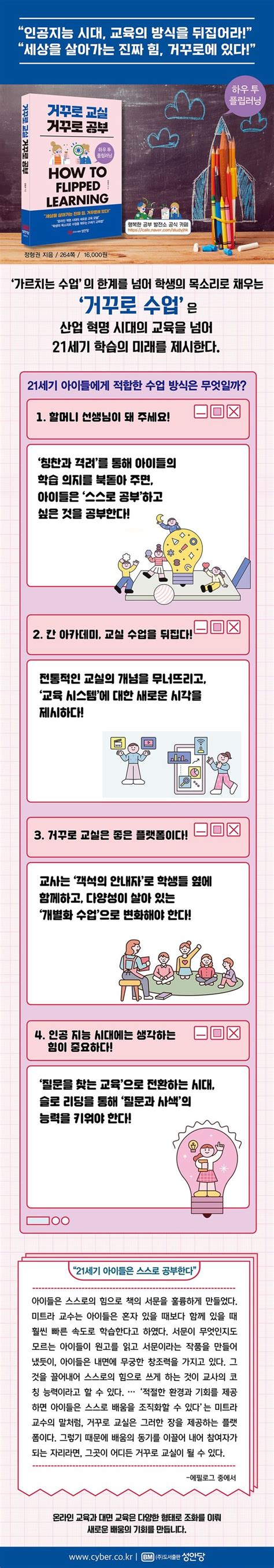 거꾸로 교실 거꾸로 공부 하우 투 플립러닝