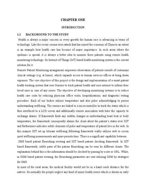 Iot Based Health Monitoring System Pdf