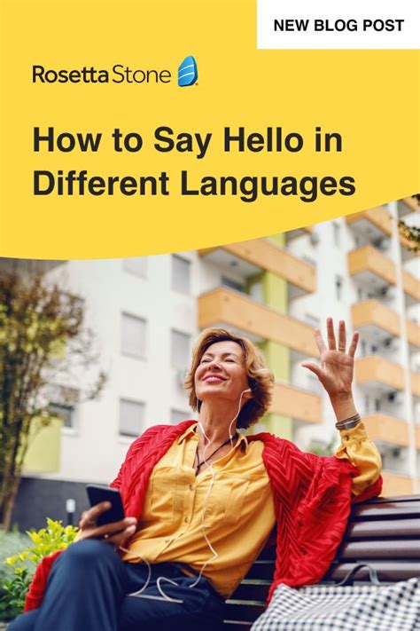 Multilingual Greetings Say Hello In 15 Different Languages