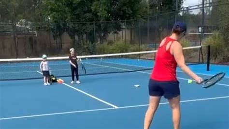 Tennis News Ash Barty Instagram Video Sets Tongues Racing Over A