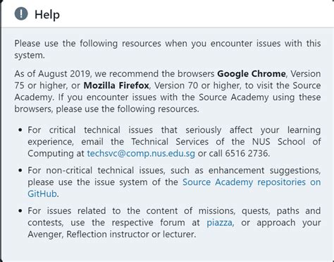 Dialog Missing Close Button For Certain Popups · Issue 1118 · Source Academy Frontend · Github