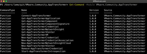 Powershell Community Module For Application Transformer For Vmware Tanzu