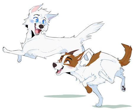 Belka And Strelka By Siawolfurry On Deviantart