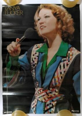 Tanya Tucker Vintage 1970s Victor Records Japan Original Promo Poster