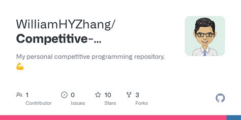 GitHub WilliamHYZhang Competitive Programming My Personal Competitive Programming Repository