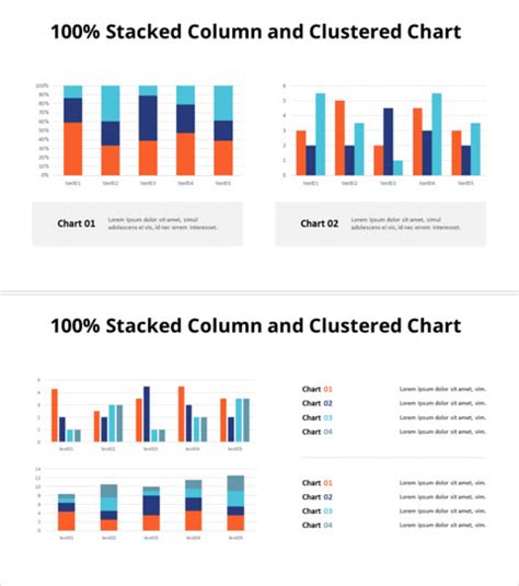 D Clustered Column Chart