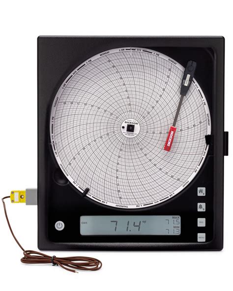 Dickson Circular Chart Recorders Circular Chart Recorders 817j23 Kt8 30 N100 Grainger
