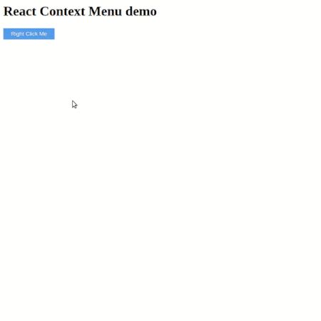 GitHub HunterJS Bit React Mini Contextmenu